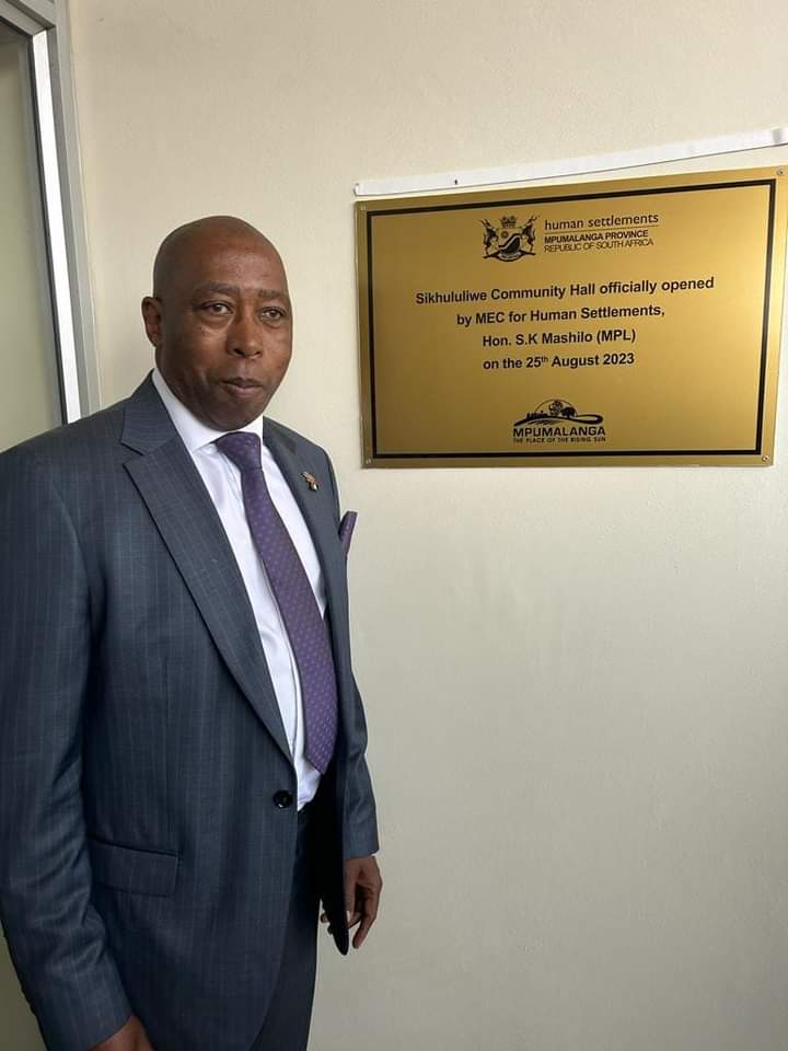 MEC Mashilo Hands Over A Multi-Million Rand Hall And Day Care Centre ...