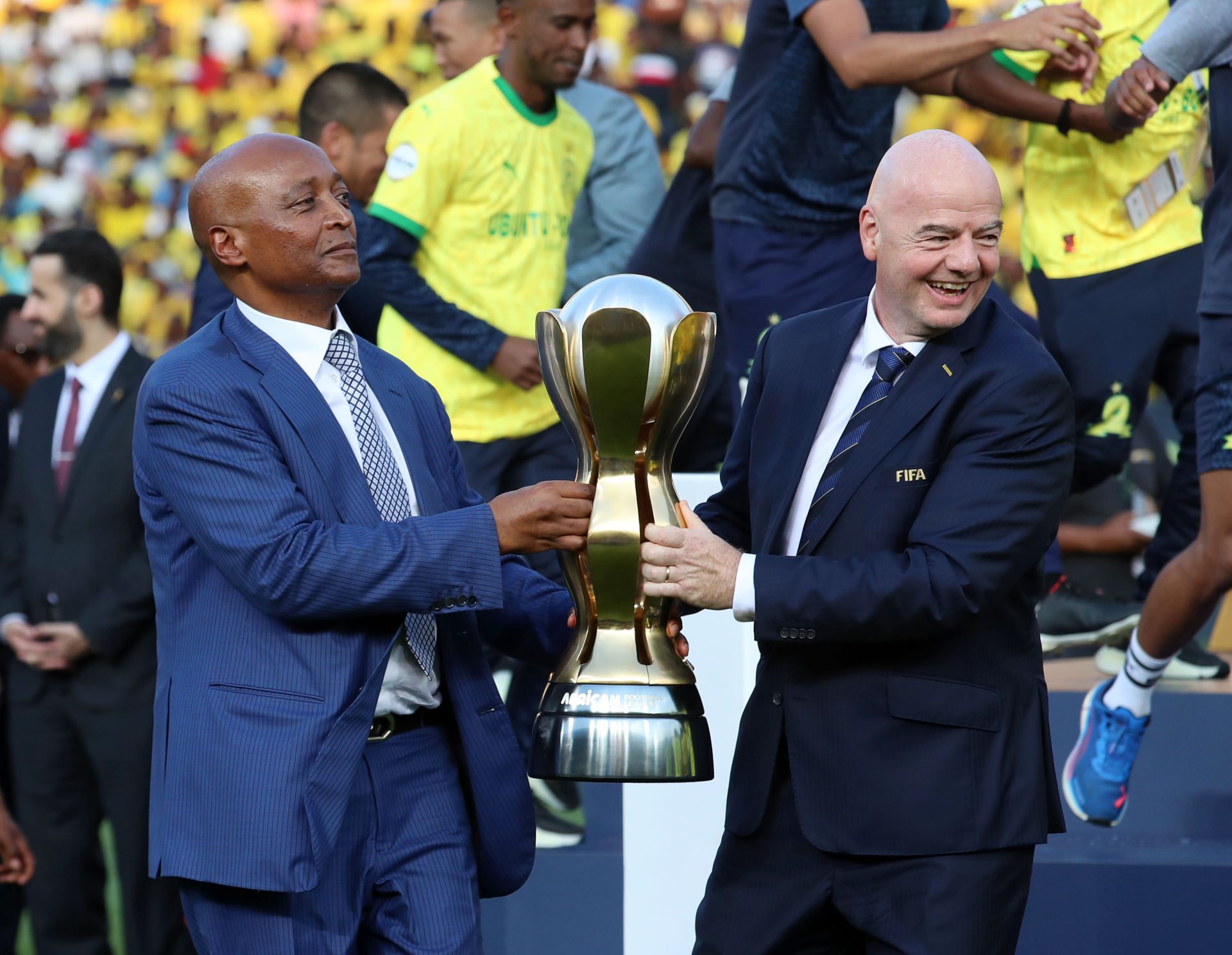 A cool R75 million for Sundowns after winning the AFL tournament ...
